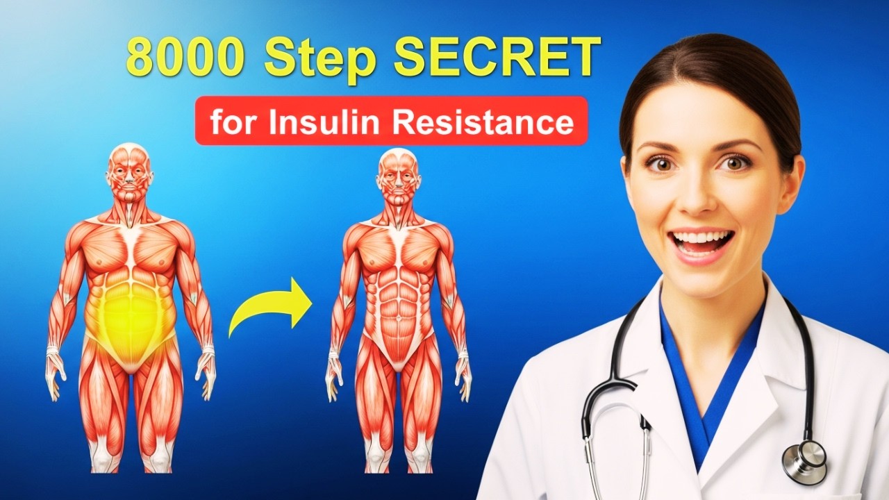 What ONLY 8000 Steps a Day Does for Diabetes | Diabetes Tips - YouTube