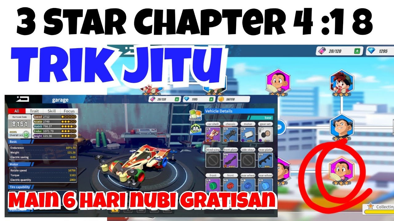 4WD Racer Indonesia trik gratisan jitu lawan Tokichi Chapter 4:18. Auto ...