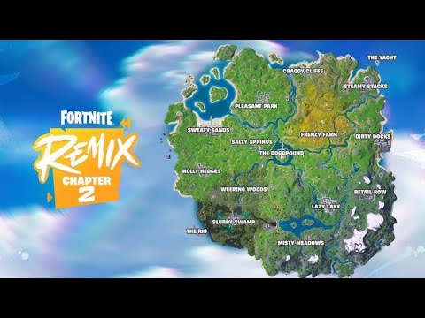 THE BEST DROP SPOT IN FORTNITE CHAPTER 2 REMIX! - YouTube