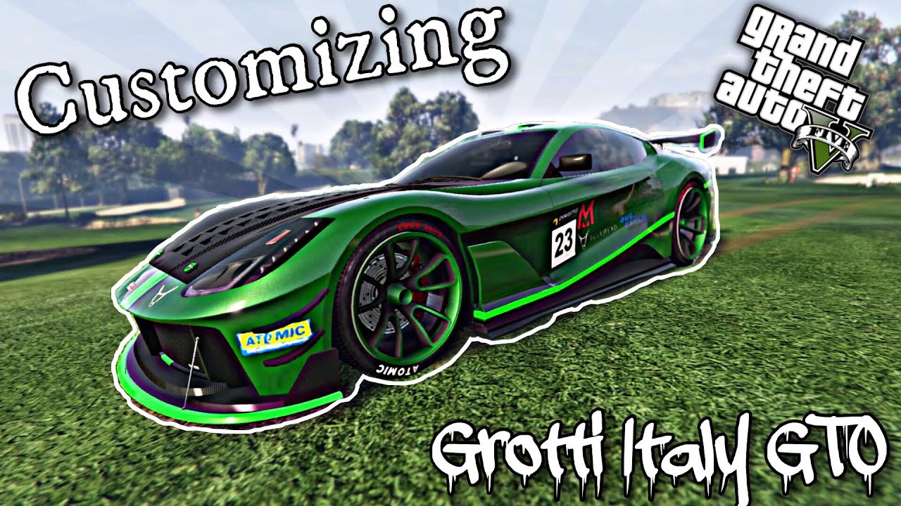 Customizing Grotti Italy GTO / GTA 5 ONLINE - YouTube