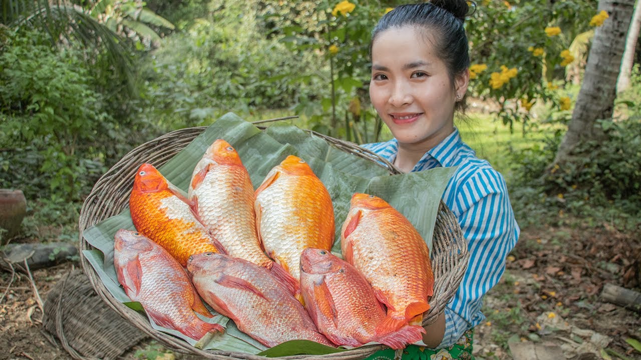 Golden Fish Recipe | Cooking Golden Fish Soup For Dinner | Cooking ...