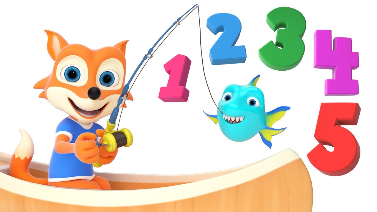 12345 Once I Caught a Fish Alive | Number Song | Best Nursery Rhyme ...