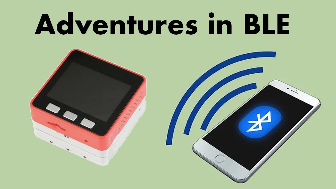 M5Stack Fire Adventures in BLE and MIT APP inventor - YouTube