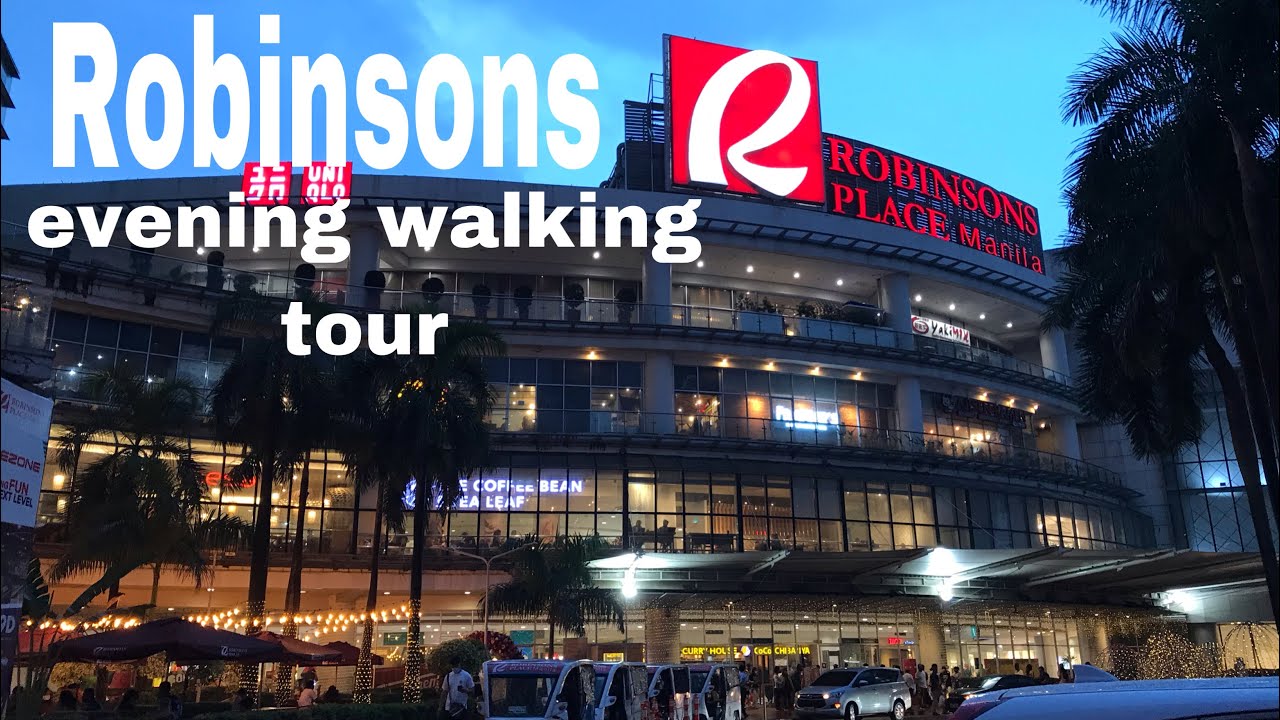 NIGHT WALKING TOUR | ROBINSONS PLACE Manila | ERMITA MANILA PHILIPPINES ...