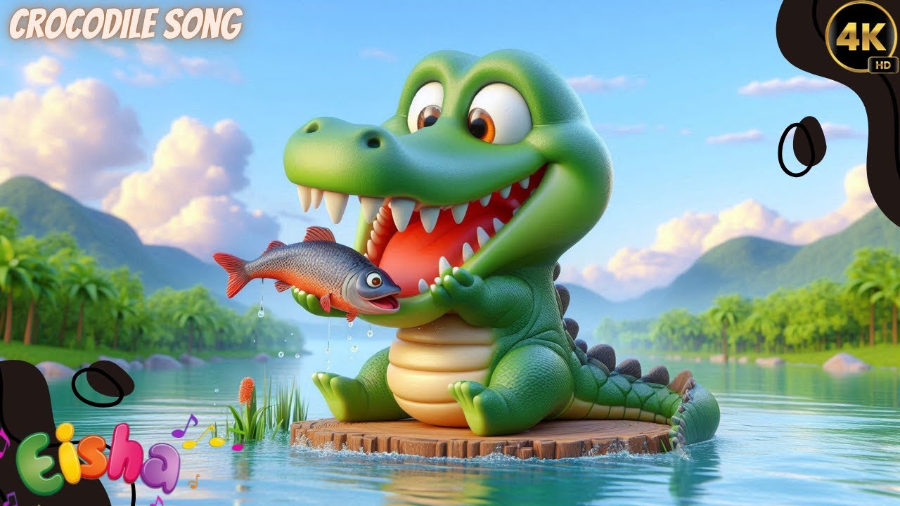 Crocodile's Splashy Day 🐊💧 | Exciting Song for Kids! 🎵 - YouTube Music