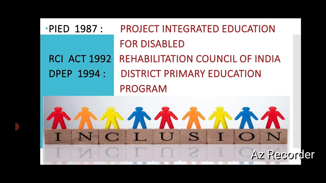 HISTORICAL PERSPECTIVE OF INCLUSIVE EDUCATION - YouTube