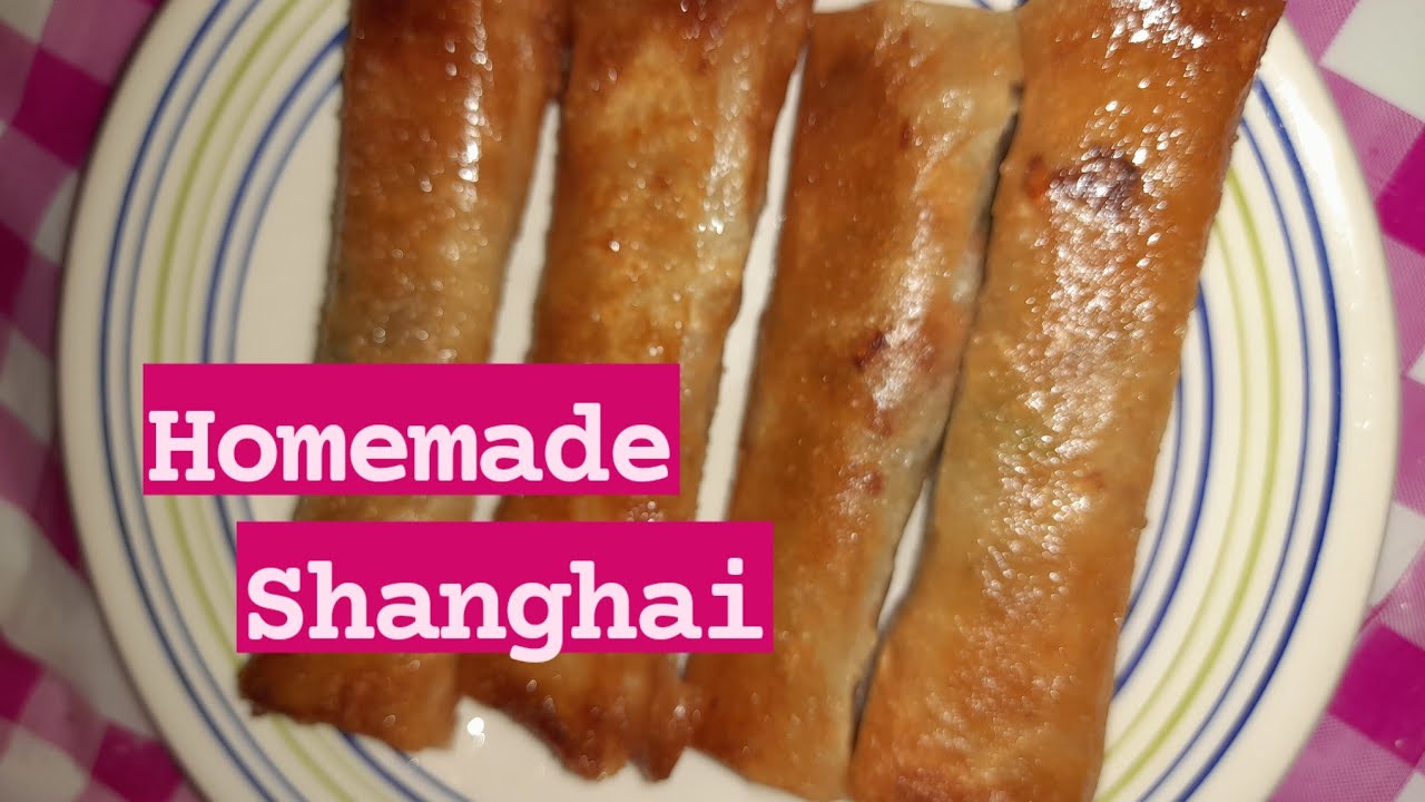 Homemade Shanghai .Pinoy food. Ulam&meryenda. - YouTube