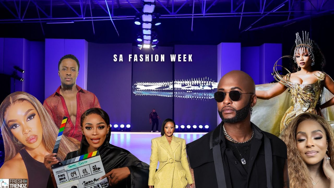 Celebrities Shine On The SA FASHION WEEK RUNWAY || Bonang, Thembi Seete ...