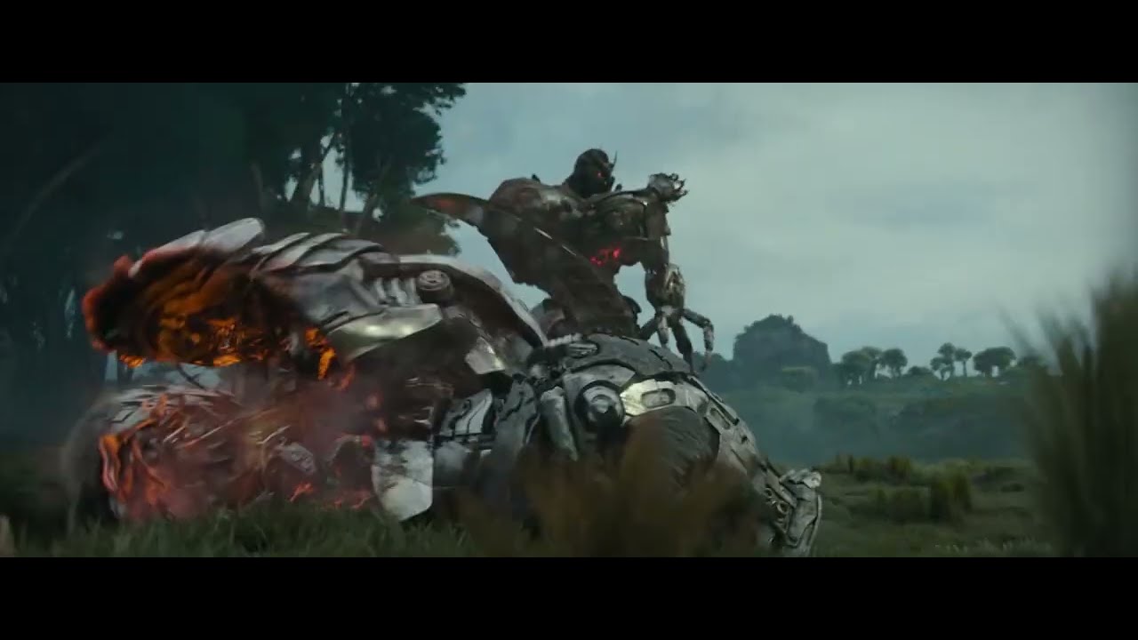 Transformers: Rise of the Beasts (2023): Scourge Vs. Apelinq - YouTube