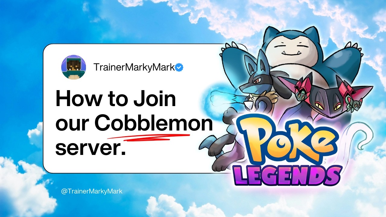 How to Join Poke Legends Cobblemon Server (Step-by-Step Guide) - YouTube