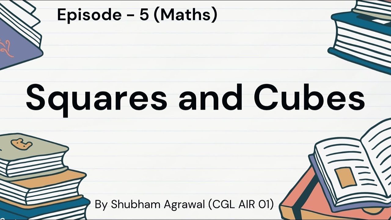 Ep:5 | Maths - Squares, Cubes and their roots. - YouTube