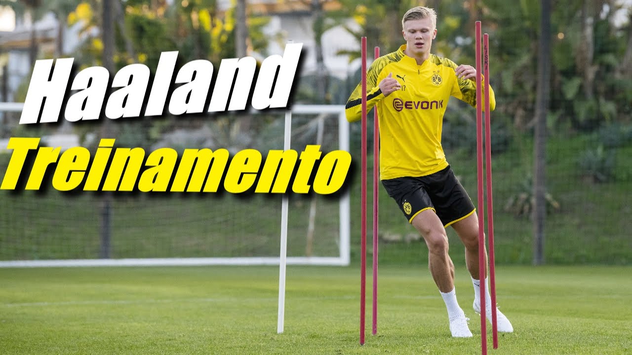 Erling Haaland Treinamento Borussia e Seleção ll Dribles , Finalizações ...
