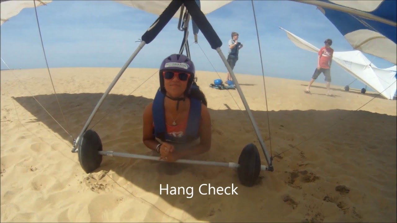 Beginner Hang Gliding - YouTube