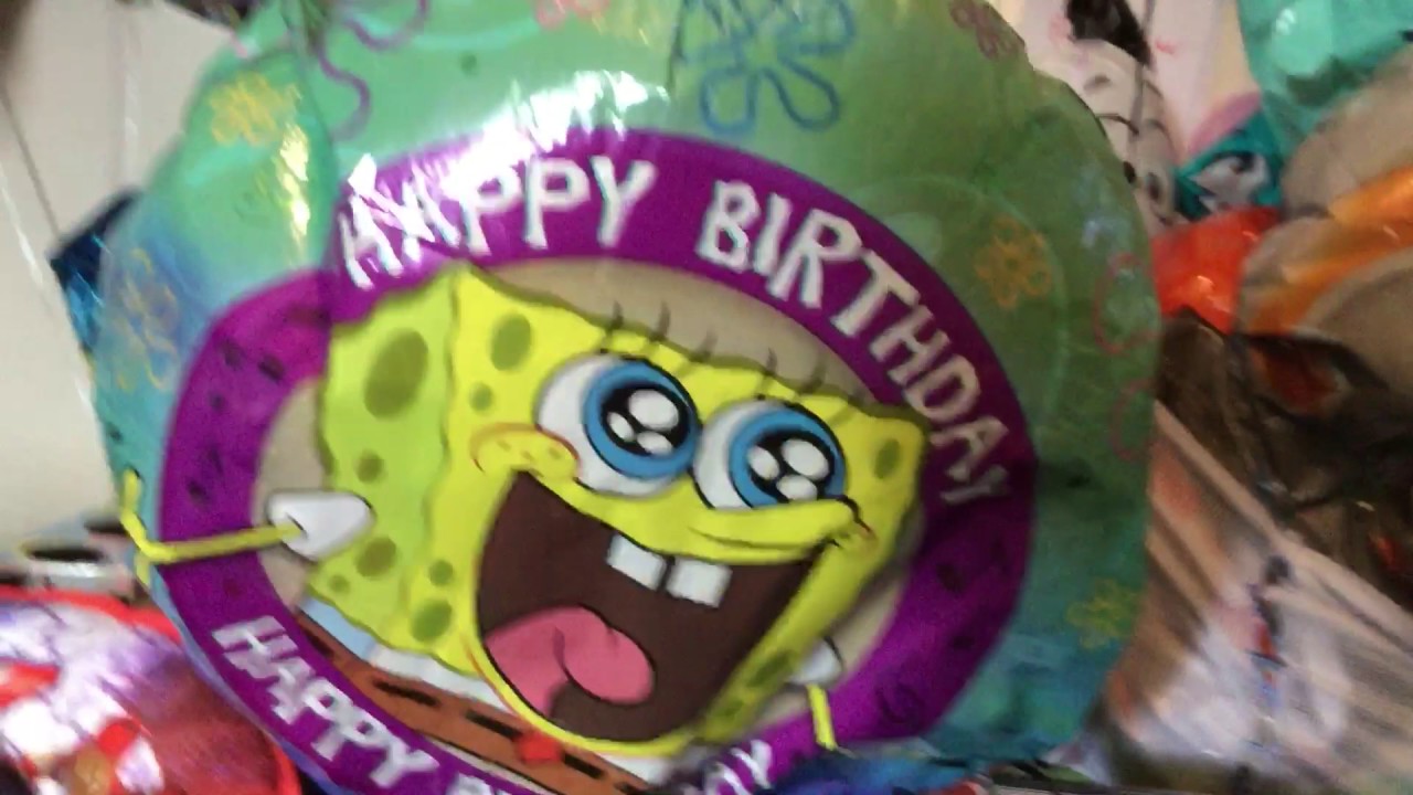 Low battery sponge bob singing balloon😮 - YouTube