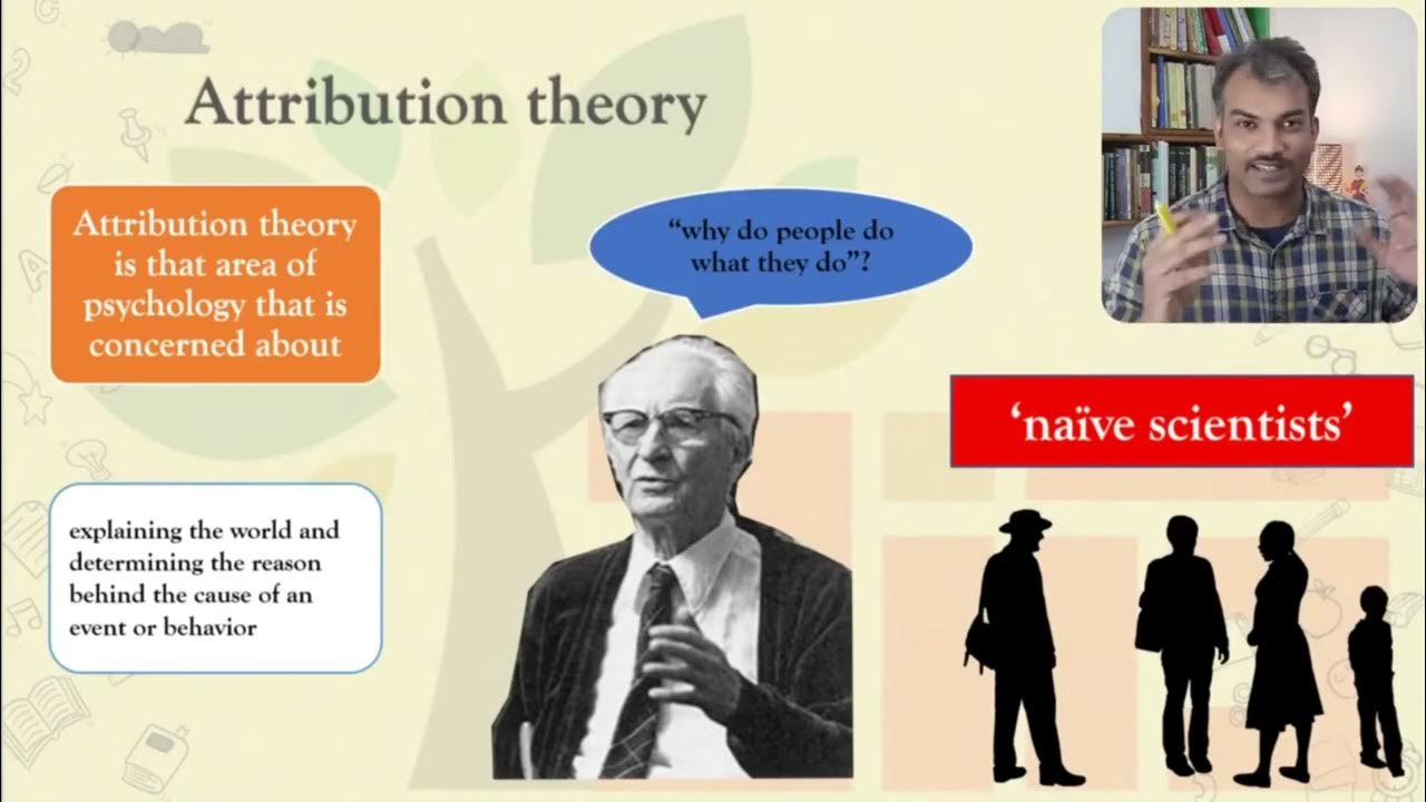 Attribution Theory: Fritz Heider | Social Psychology by Deepak K Sharma ...