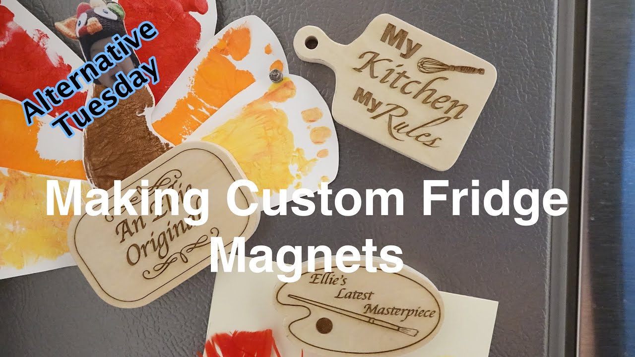 Making Custom Fridge Magnets YouTube