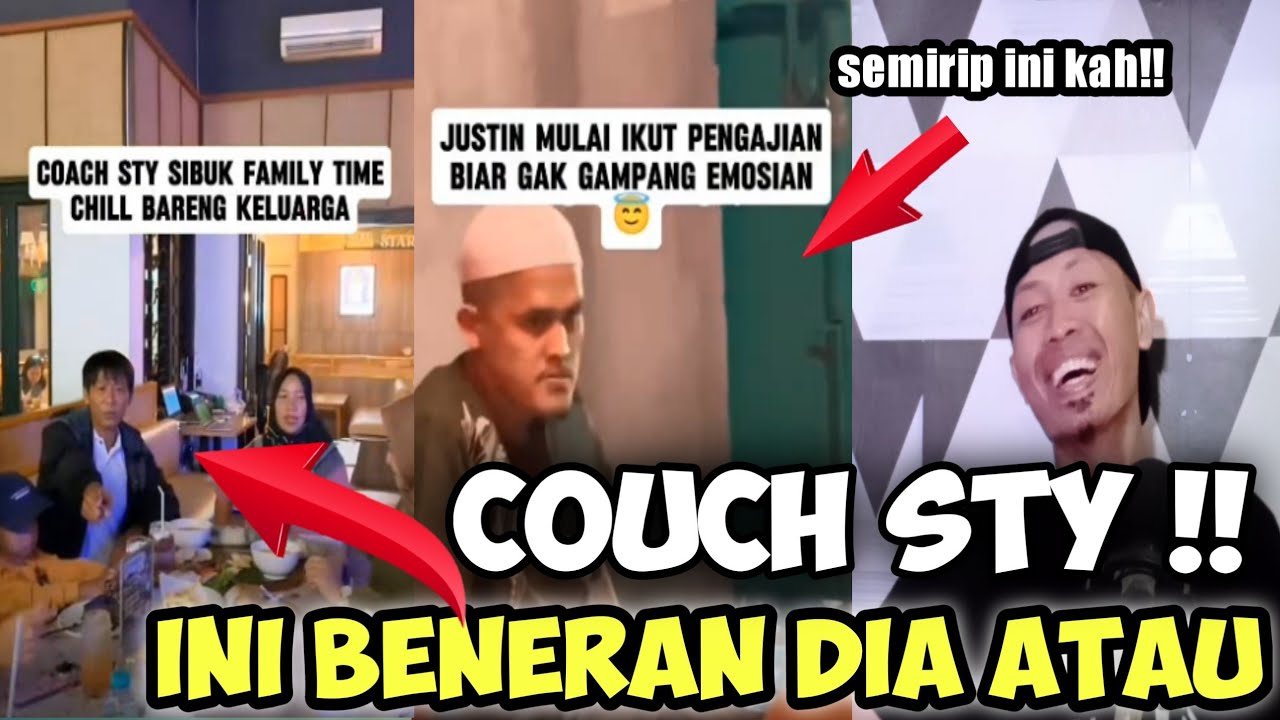 INI BENERAN COUCH STY BUKAN!! KOK MIRIP DIA SIH ASLI PARAH || REACTION ...