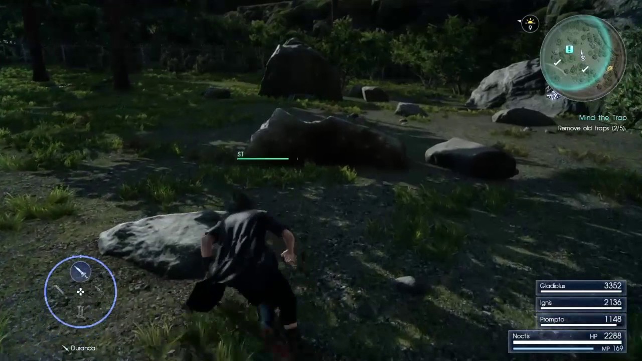 Final Fantasy XV 15 - Quest - Mind the Trap - Trap Locations - YouTube