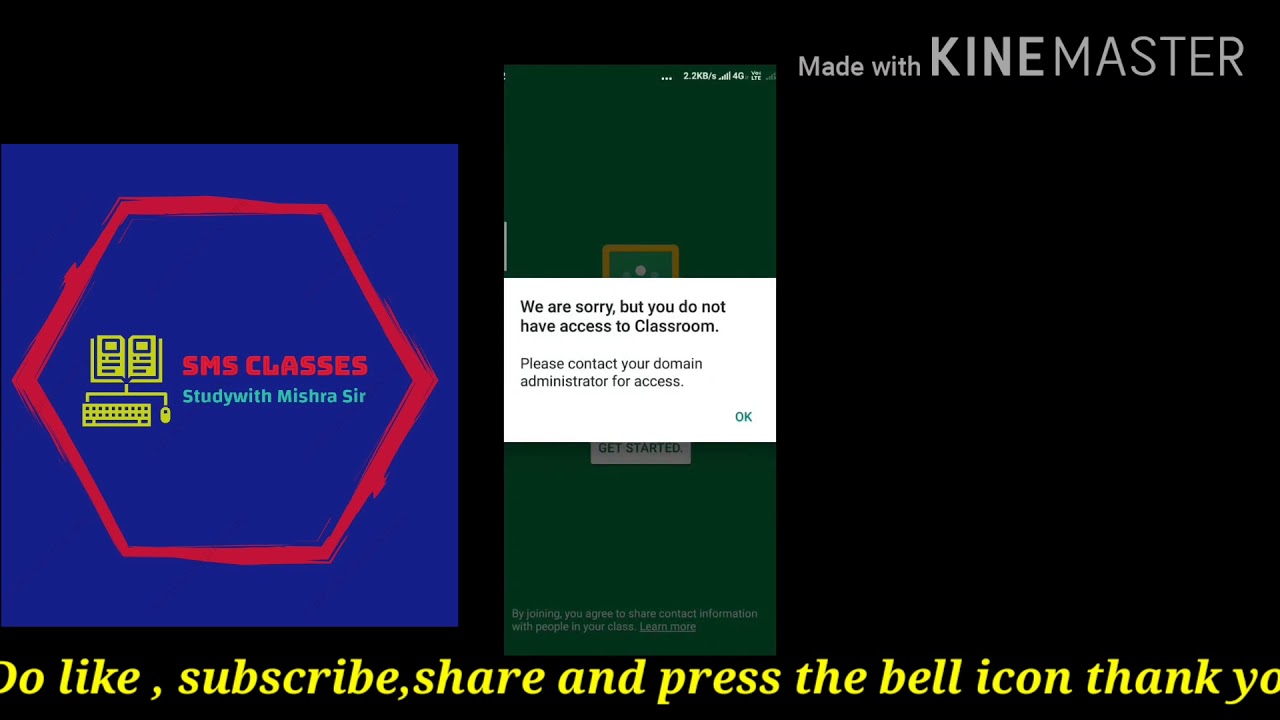 Troubleshooting login problem of Google classroom - YouTube