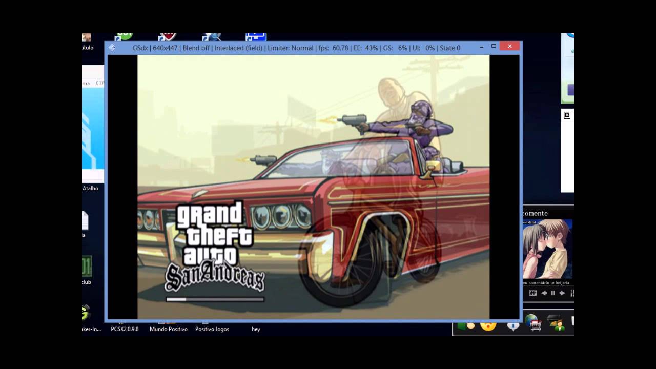 como vc Configuara & jogar gta no pc usando pcsx2 - YouTube