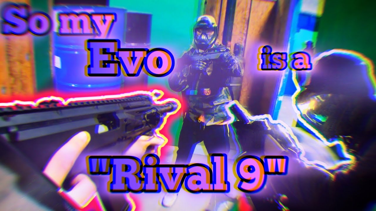 The Rival 9 from COD | Conquest at VIP Airsoft - YouTube