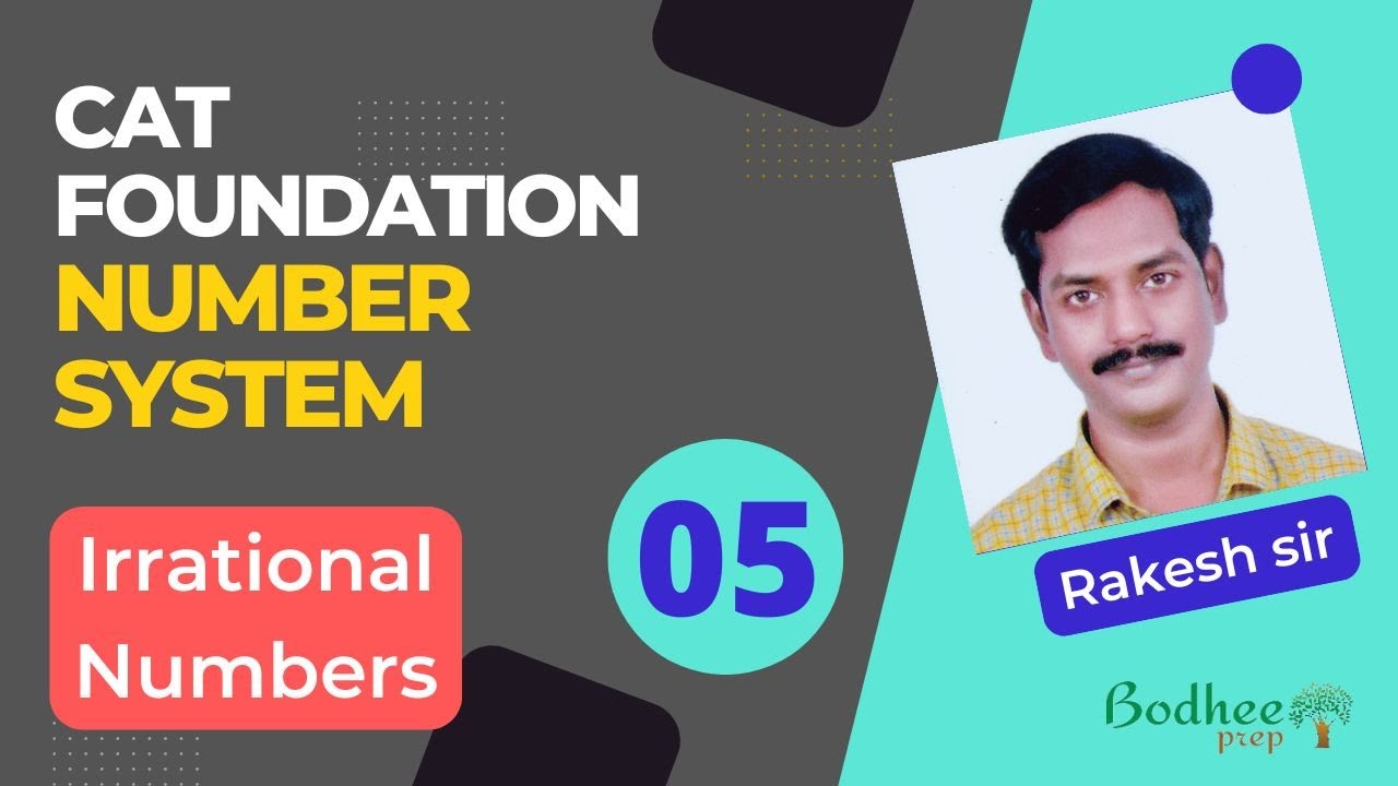 05 CAT number system basics irrational number - YouTube