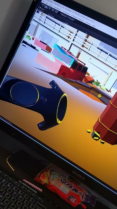 Touchpad radial menu unity3d vr - YouTube