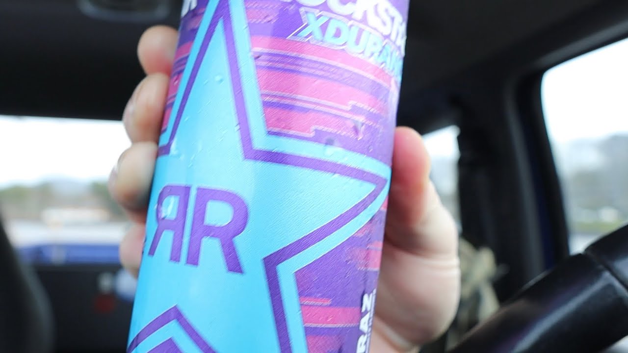 Rockstar blue razz review - YouTube