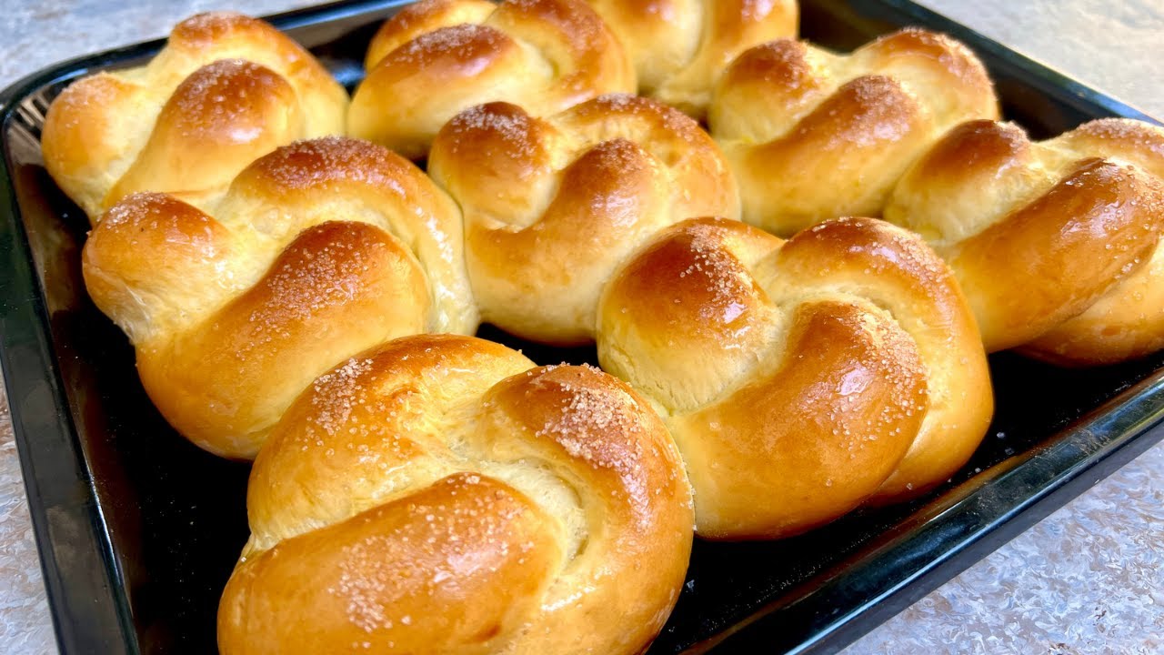 The delicious idea to try! Custard roll. - YouTube