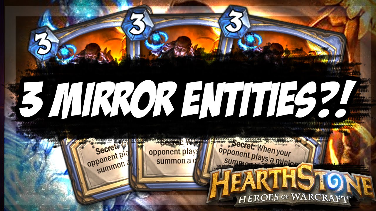 3 Mirror Entities?! [Hearthstone Arena Gameplay] - YouTube