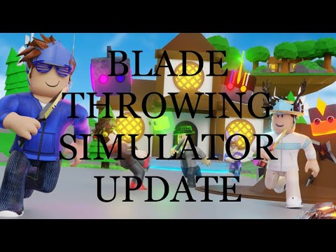 BLADE THROWING SIMULATOR UPDATE 1.23.00 - YouTube