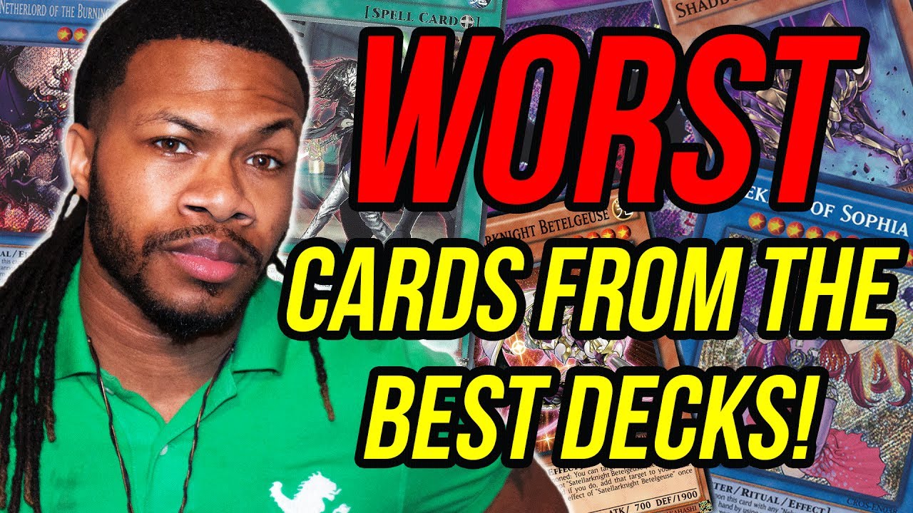 The 8 WORST Cards from the BEST Yu-Gi-Oh Decks! - YouTube