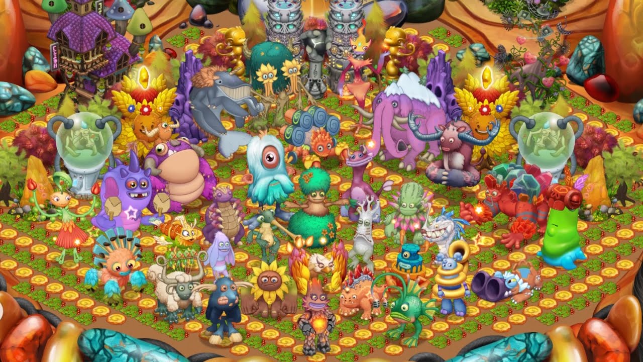 Amber island Full Song - My Singing Monsters - YouTube