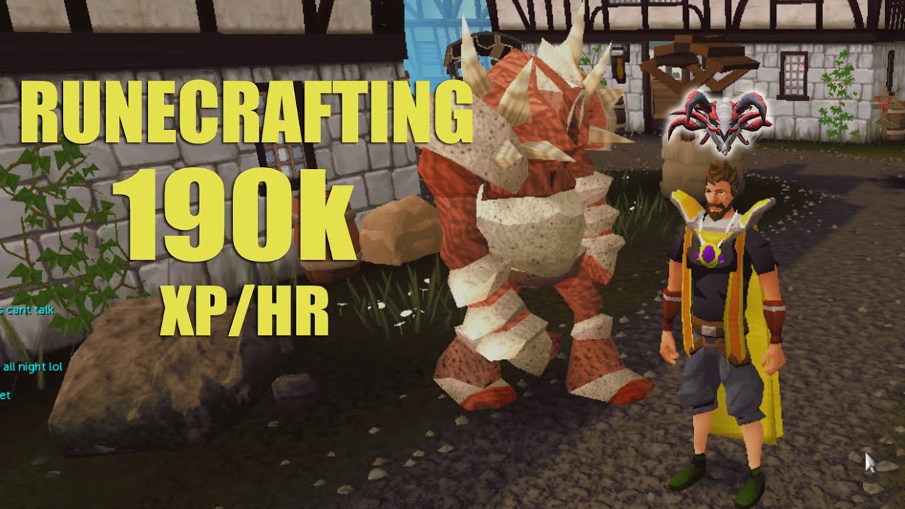 Runescape! Runecrafting update 190k xp/hr (Abyss) Demonic Skull + Nex ...