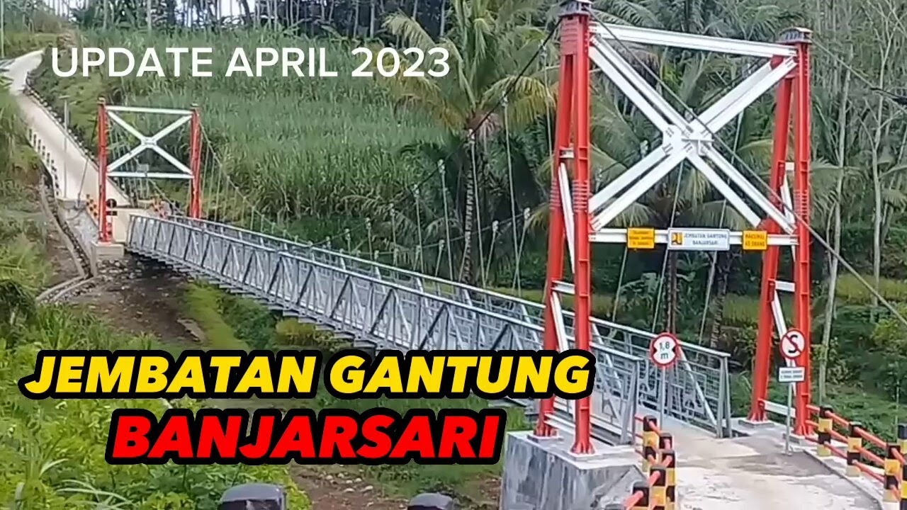 Jembatan Gantung Banjarsari | Selorejo Blitar |Sobo Channel - YouTube