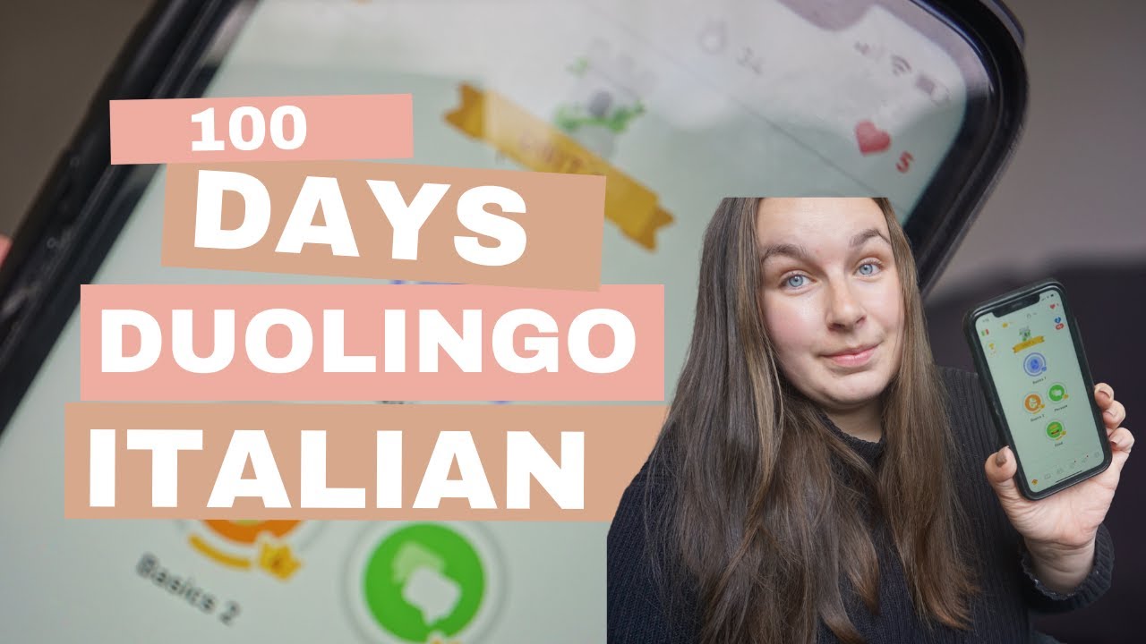 I tried Duolingo for 100 days| Learning Italian with Duolingo - YouTube