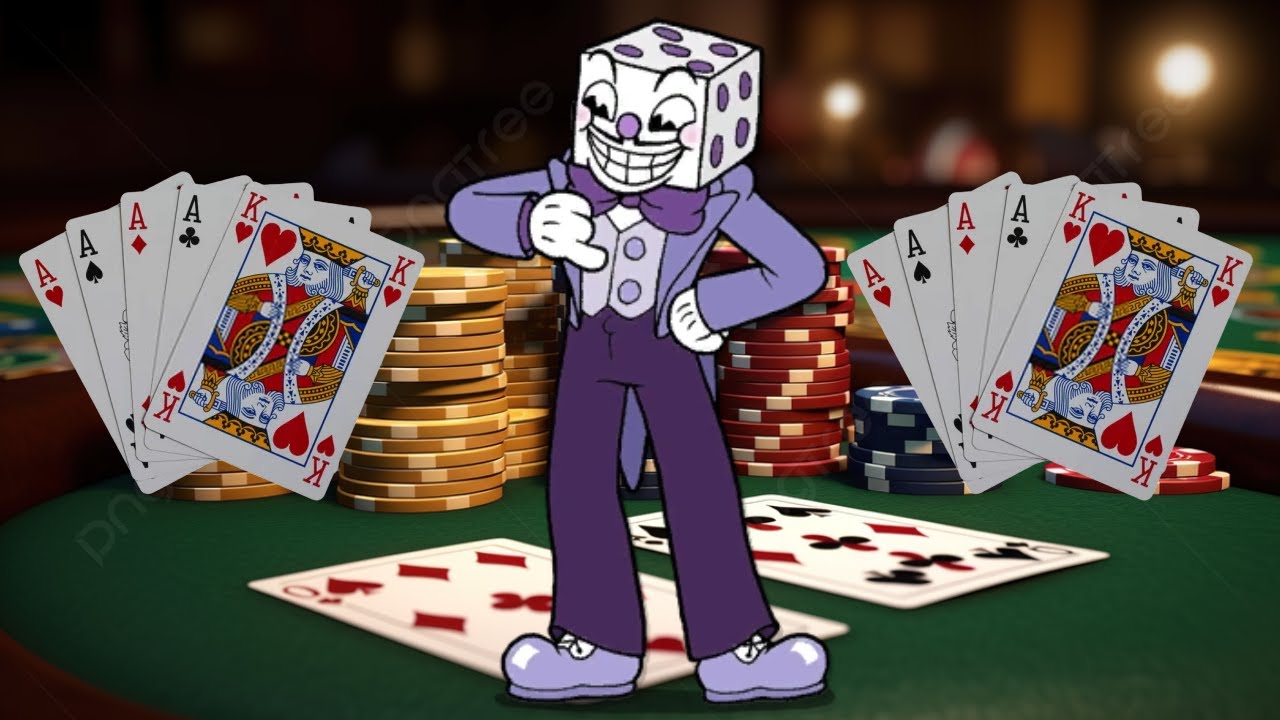 cuphead - jefe 18 - rey dado - casino - YouTube