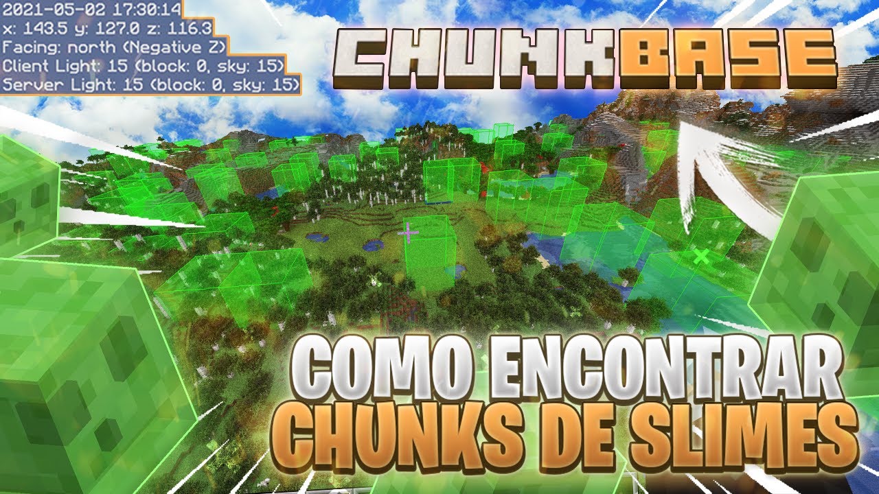 👽COMO ENCONTRAR CHUNKS DE SLIMES EN MINECRAFT 1.16 👽 - YouTube