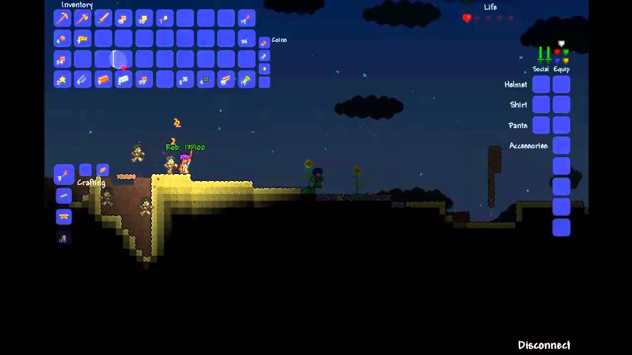 Terraria Multiplayer - Ep.00 3- Alien room? - YouTube