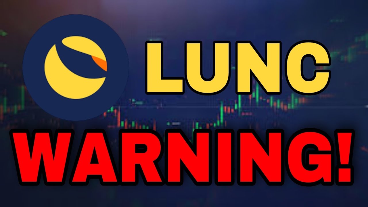 Lunc coin Urgent Alert! LUNC Price Prediction! Terra classic coin News ...