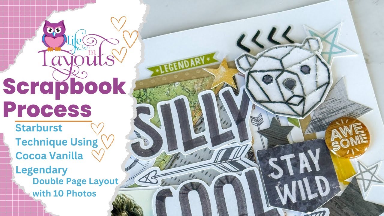 One Cool Kid: A Legendary Layout - Cocoa Vanilla - Double Page ...