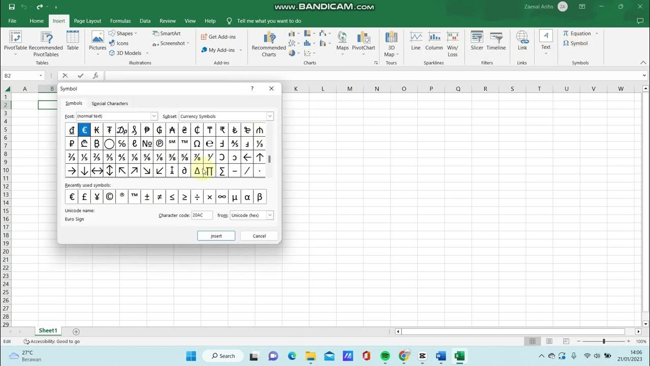 Easiest How To Insert Greater Than Or Equal to Operator Symbol In Excel ...