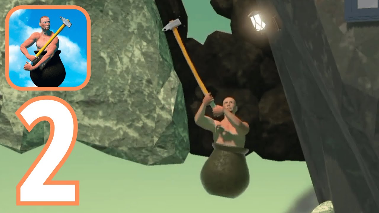 Getting Over It Mobile - Playthrough Part 2 - YouTube