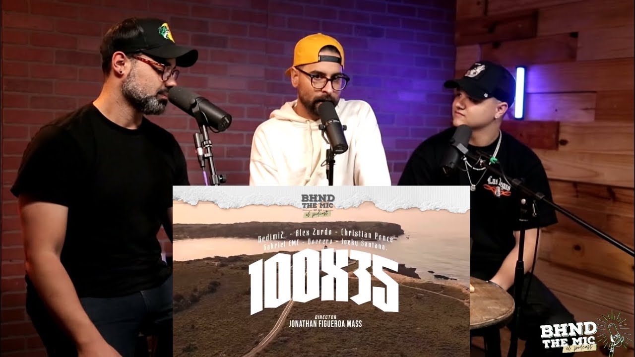 BTM | VIDEO REACCIÓN | 100X35 | REDIMI2, ALEX ZURDO, GABRIEL EMC ...