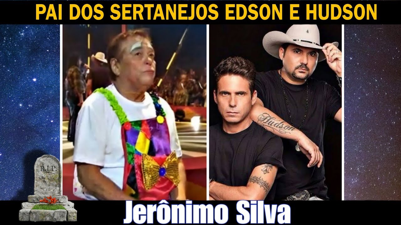 Túmulo e homenagem a Jerônimo Silva pai dos cantores Edson e Hudson | Cemitério Parque de ...