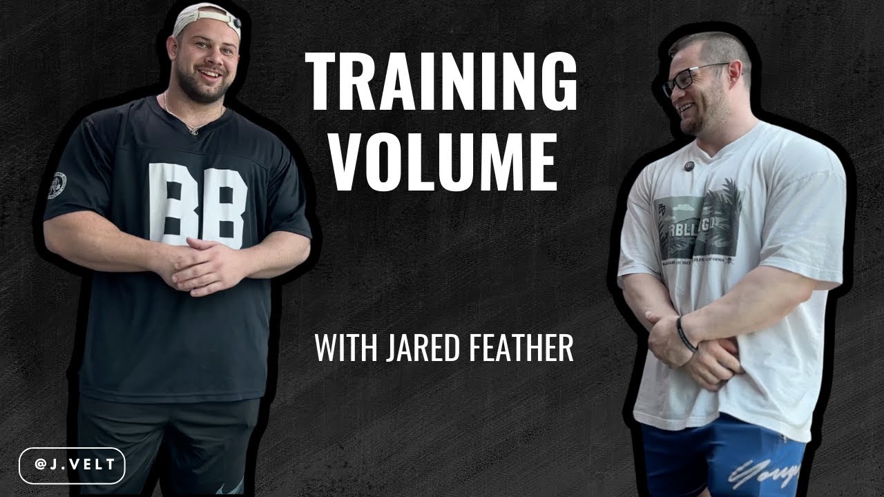 Discussing Training Volume with Jared Feather | Back Day | Bulk week 7 ...