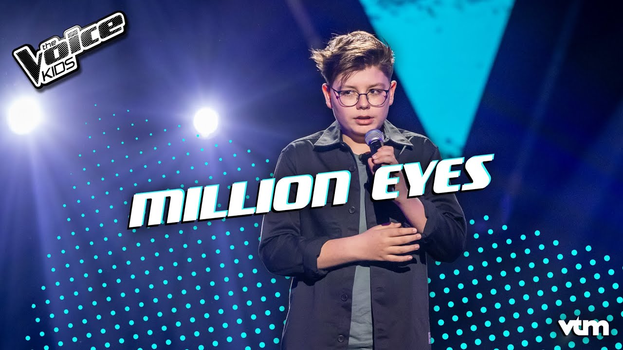 Sid - 'Million Eyes'| Blind Auditions | The Voice Kids | VTM - YouTube