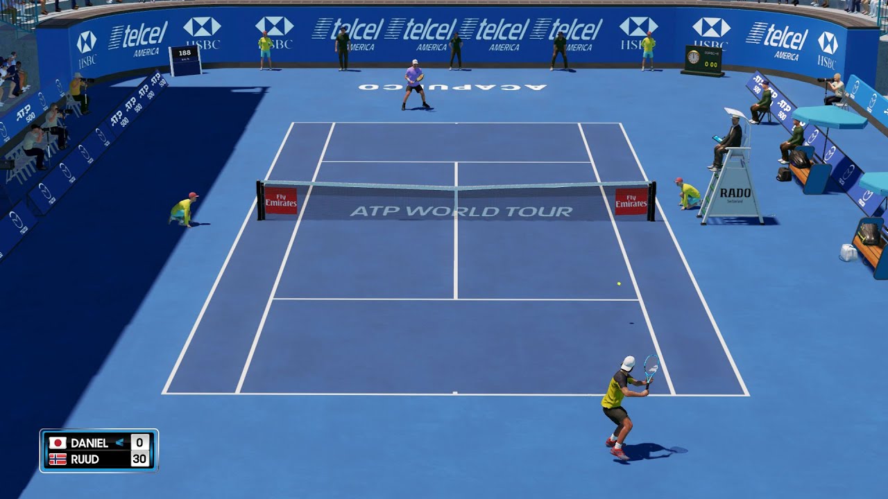 AO Tennis 2 - Taro Daniel vs Casper Ruud - PS5 Gameplay - YouTube