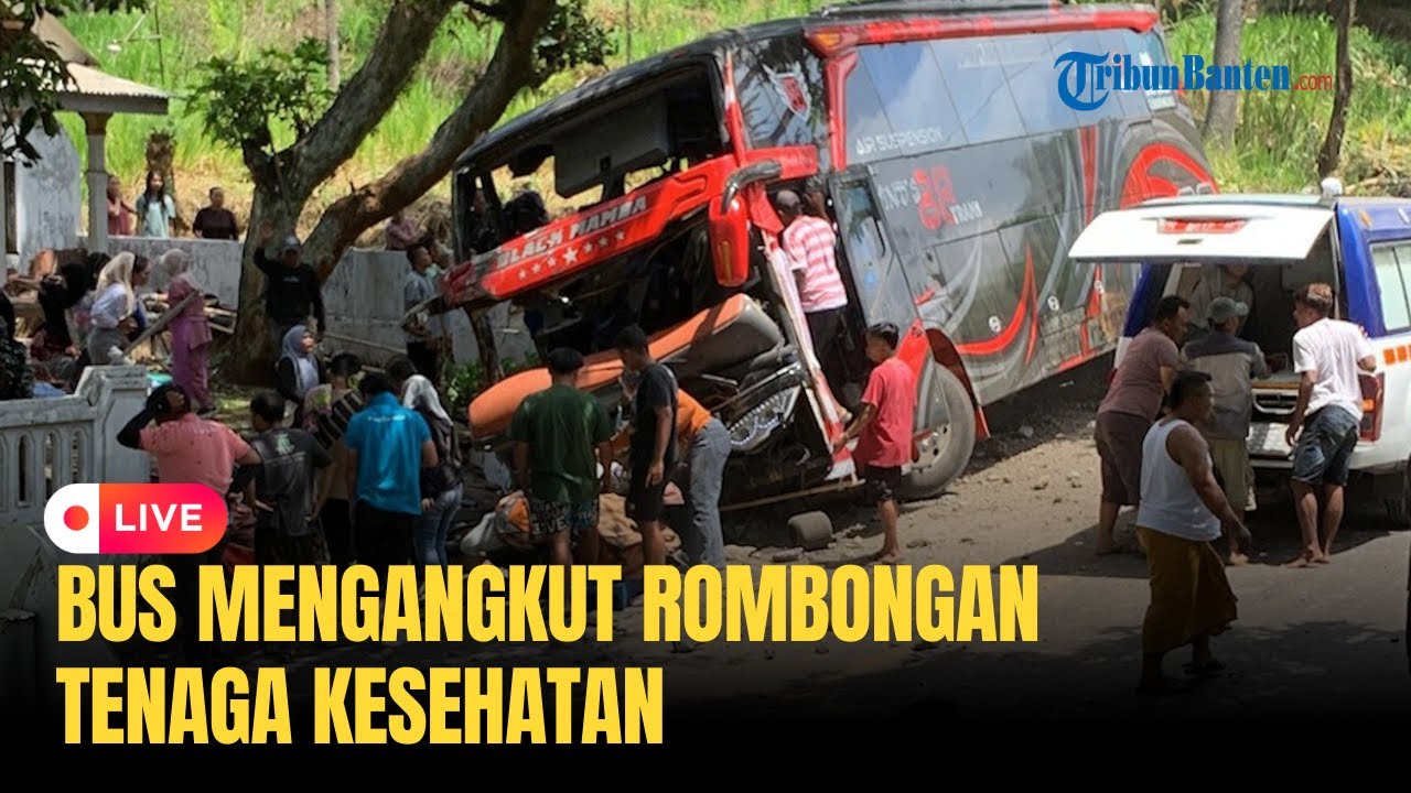 🔴BREAKING NEWS! Kecelakaan Maut Bus Ind's 88 Trans di Jalan Raya ...