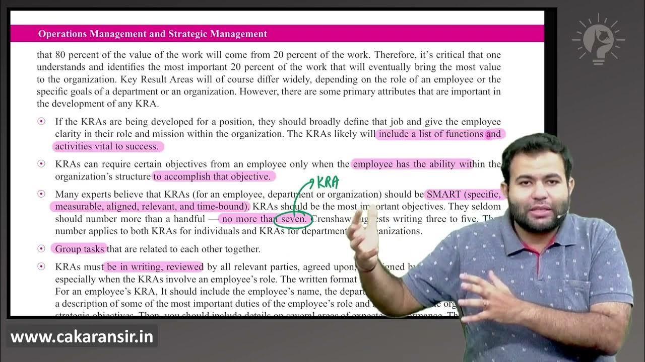 KRA KPA KPI In SM Chapter 3 OMSM CMA Intermediate CA Karan kra-kpa-kpi-in-sm-chapter-3-omsm-cma-intermediate-ca-karan